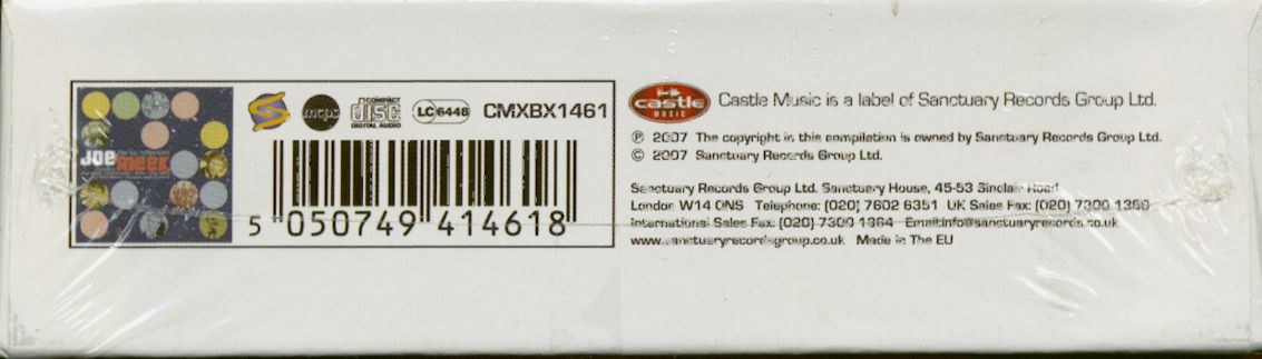 Joe Meek CD: The EP Collection (12-CD Cube Box) - Bear Family Records