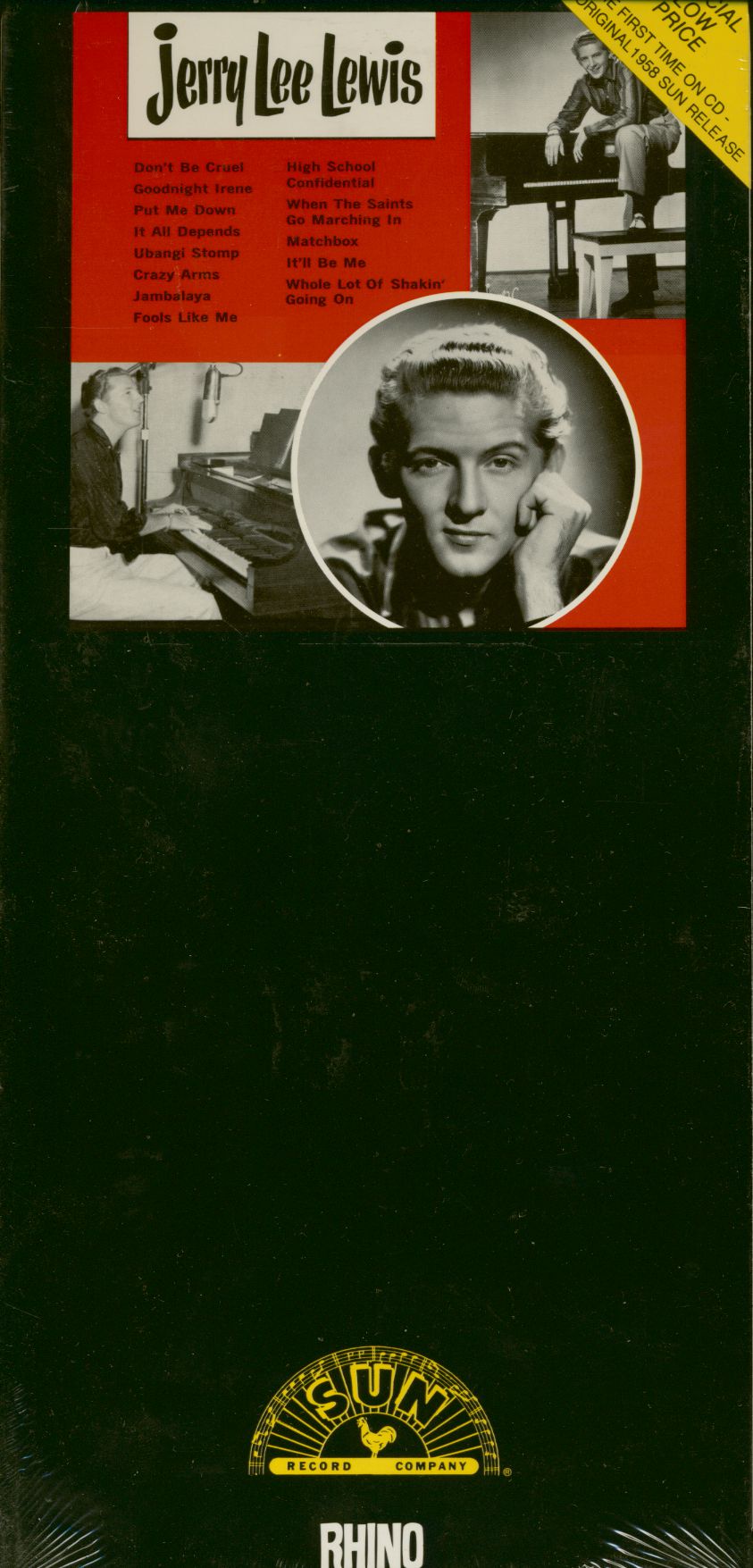 Jerry Lee Lewis CD: Jerry Lee Lewis (CD, Longbox Package) - Bear Family ...