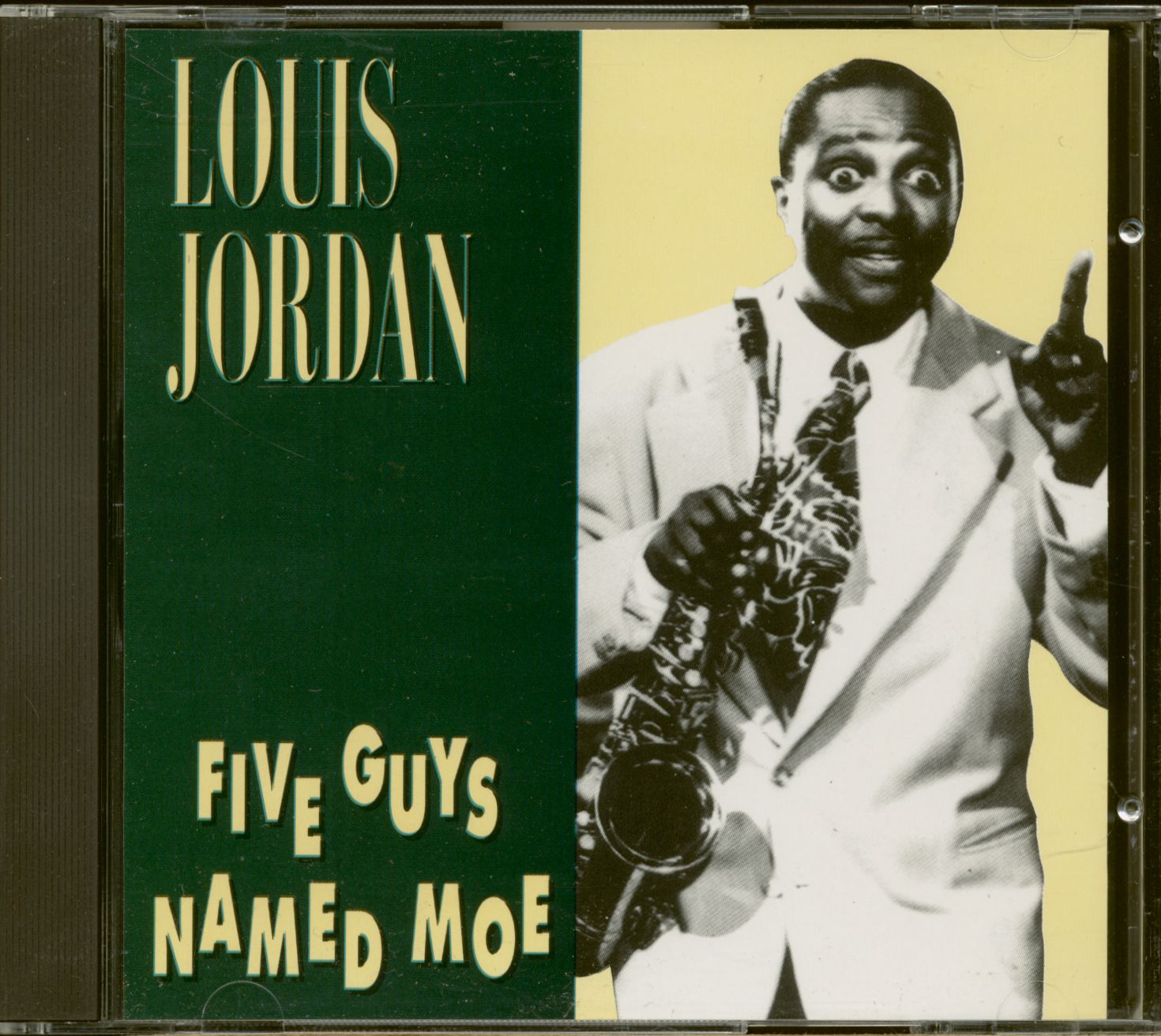 Louis Jordan CD Five Guys Named Moe CD Bear Family Records