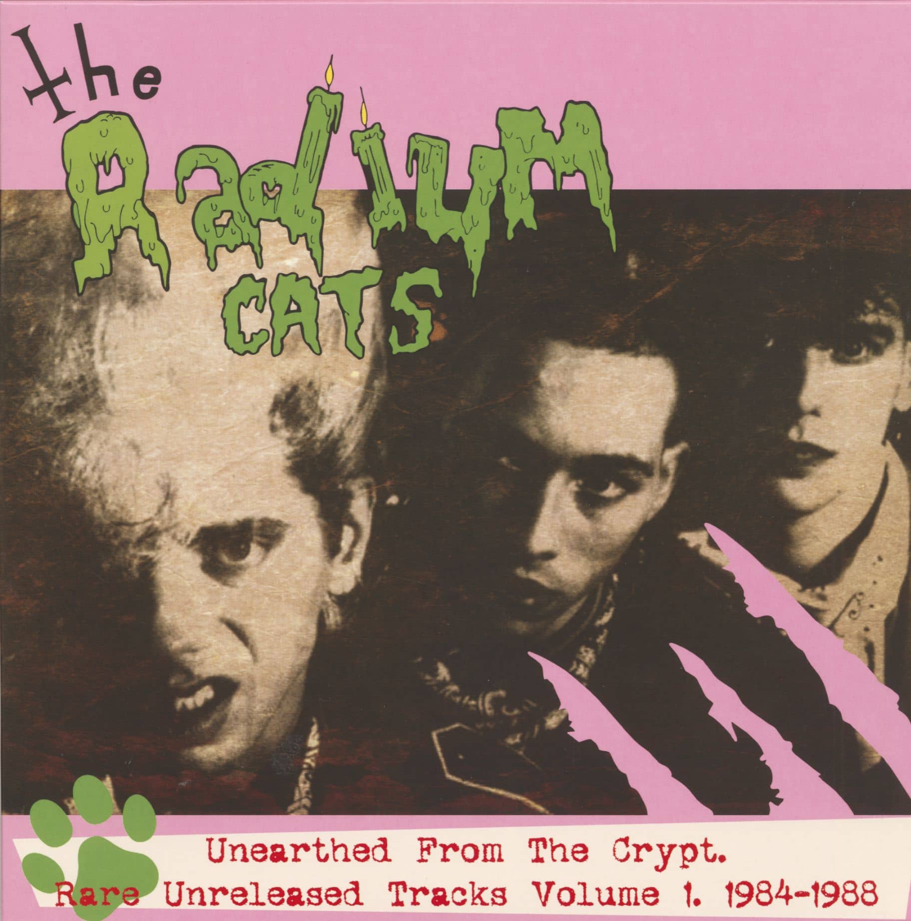 The Radium Cats LP: Unearthed From The Crypt - Vol.1 (LP, colored Vinyl ...