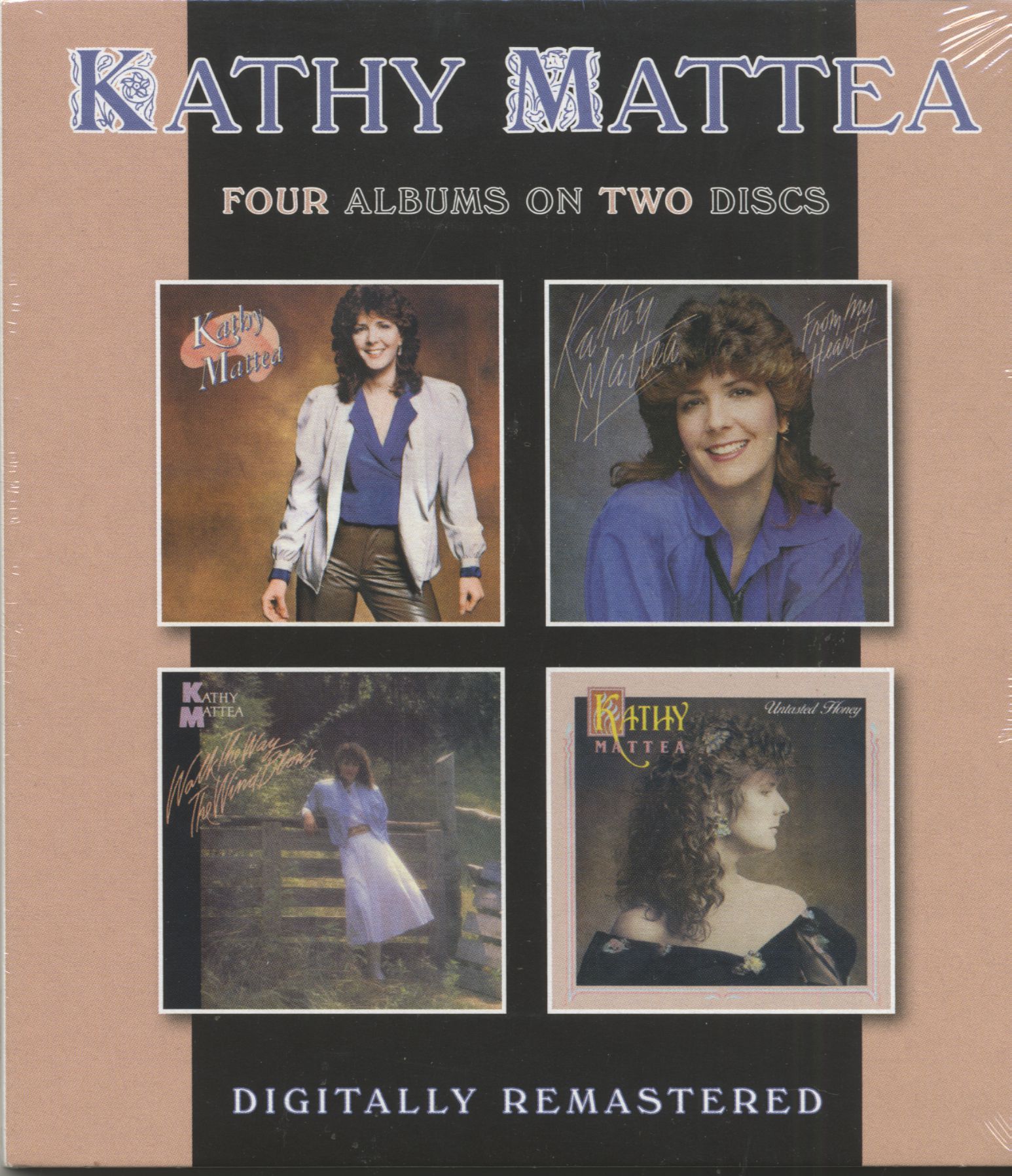 Kathy Mattea CD: Kathy Mattea - From M Heart - Walk The Way The Wind Blows -Untasted Honey (2-CD ...