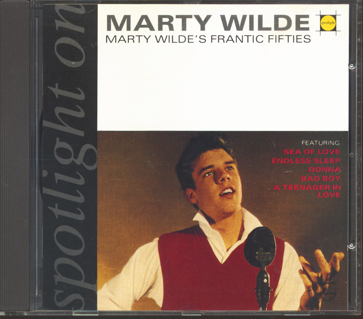 Marty Wilde CD: Spotlight On Marty Wilde - Marty Wilde's Frantic ...