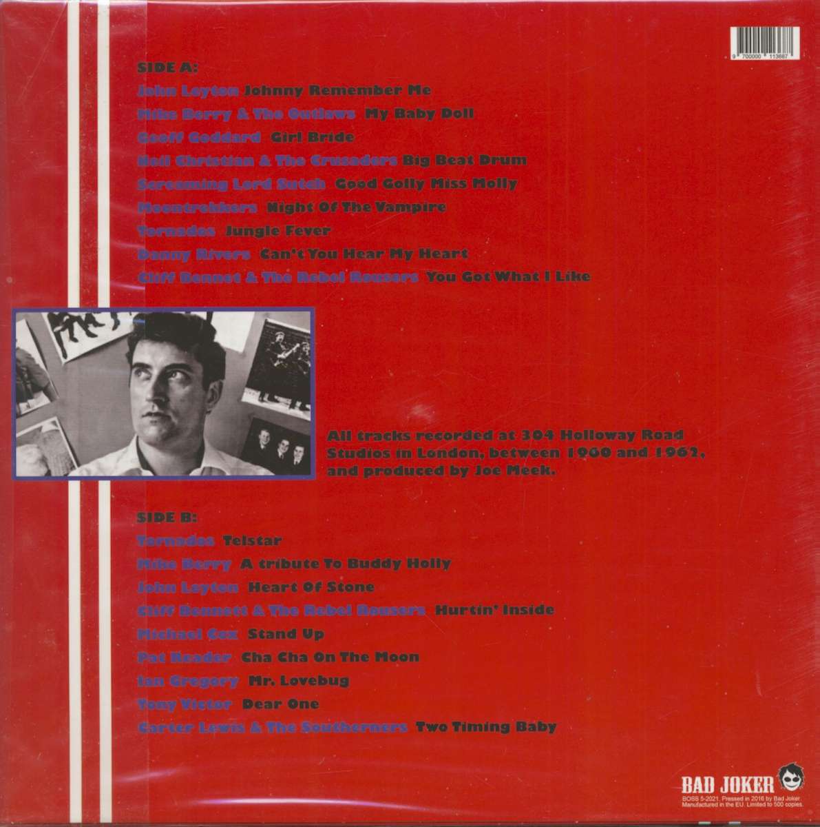 Various LP: Joe Meek - Portrait Of A Genius (LP, ltd.) - Bear Family ...