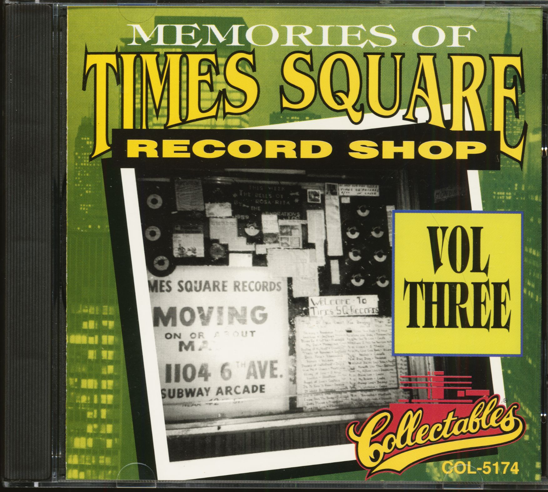Various CD: Memories Of Times Square Record Shop Vol.3 (CD) - Bear ...