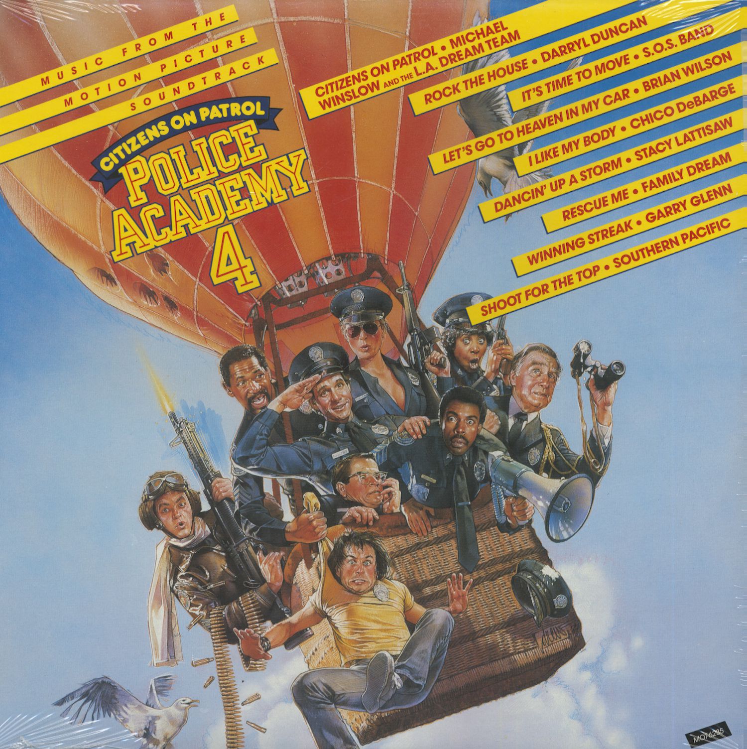 Various LP: Police Academy 4 - Citizens On Patrol - Soundtrack (LP, Cut ...