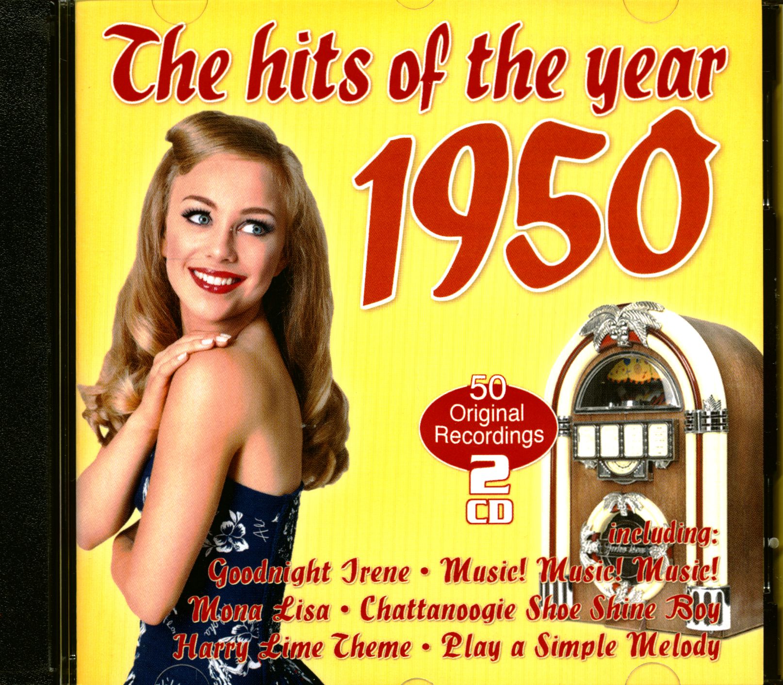 Various CD The Hits Of The Year 1950 2 CD Bear Family Records
