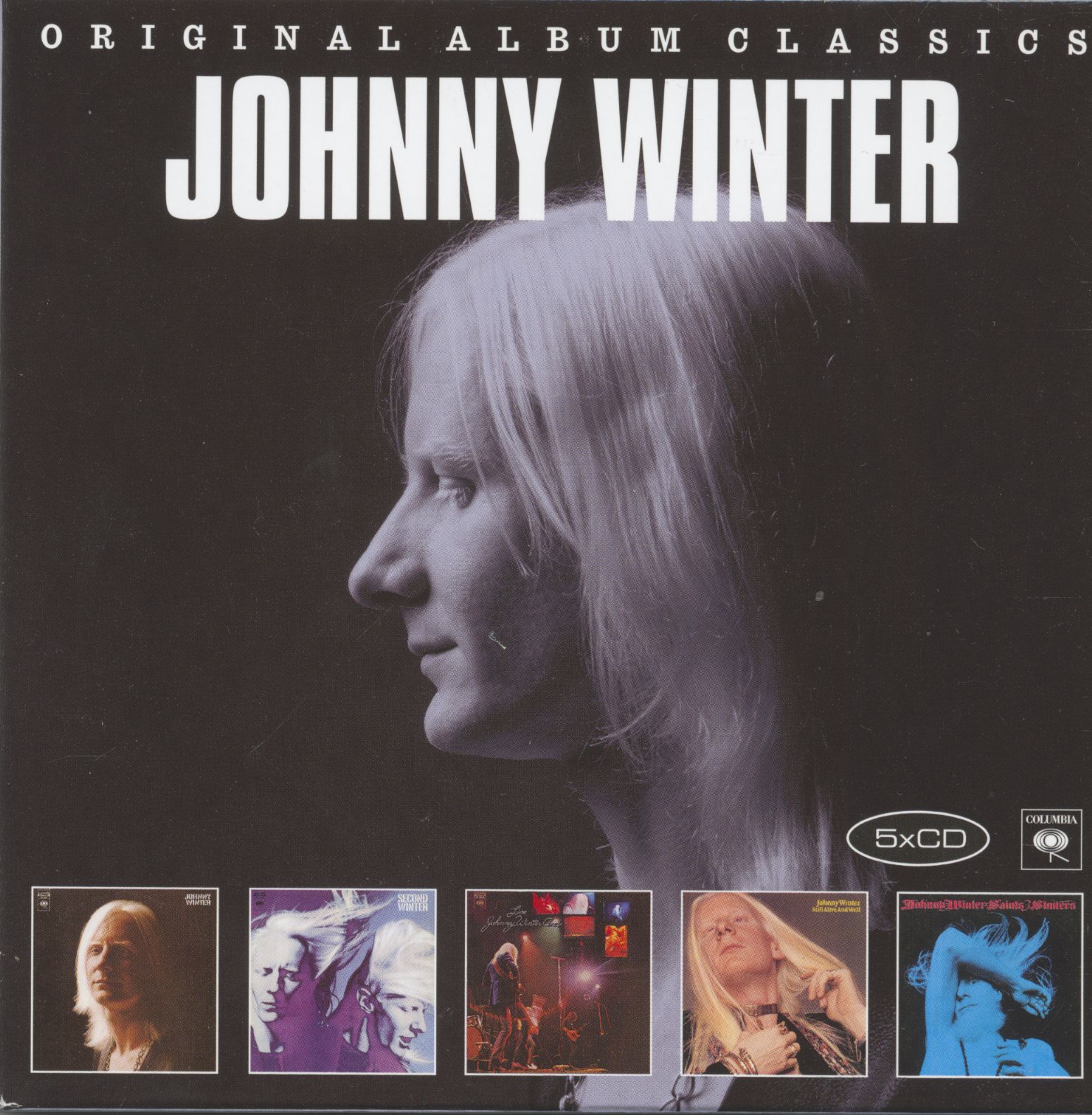 Johnny Winter CD: Original Album Classics (5-CD) - Bear Family Records