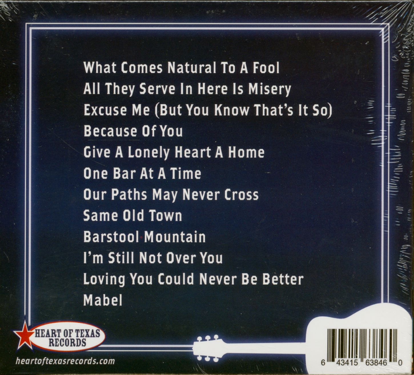 CD: What Comes Natural To A Fool (CD) - Bear Family Records