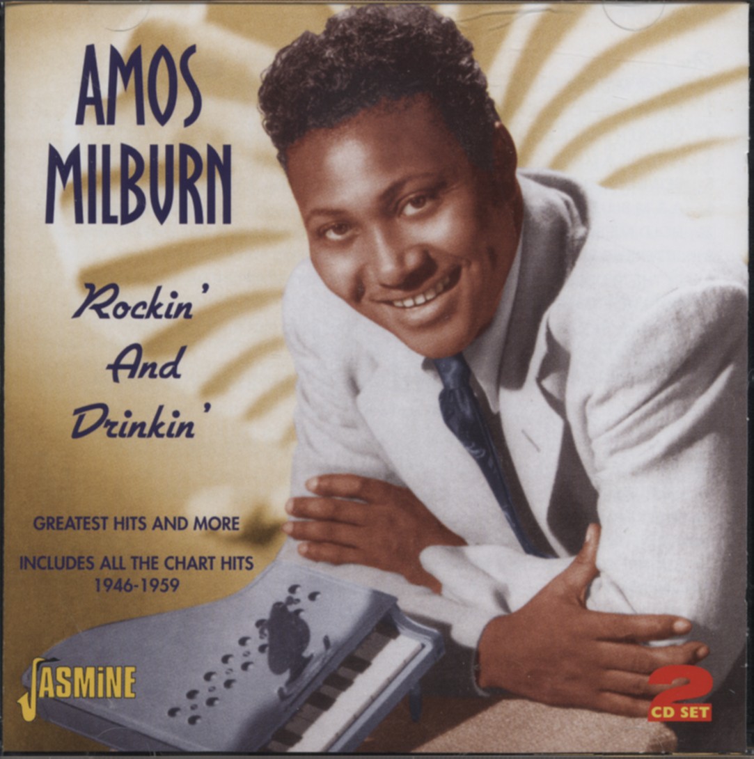 Amos Milburn CD: Rockin' And Drinkin' 1946-59 (2-CD) - Bear Family Records